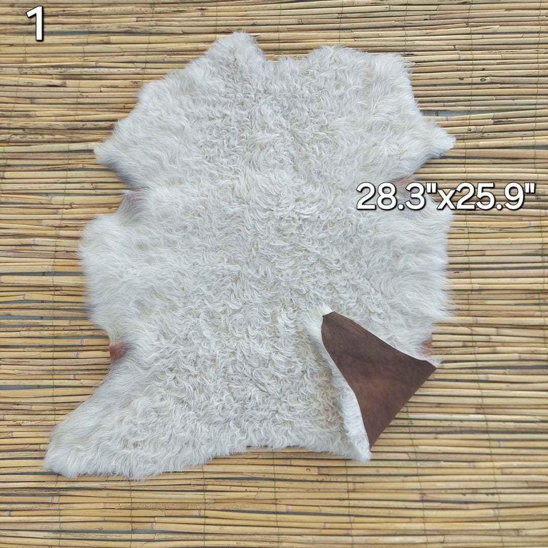 Genuine Curly Tigrado Sheepskin Rug: Soft Shearling Chair Cover - Etsy