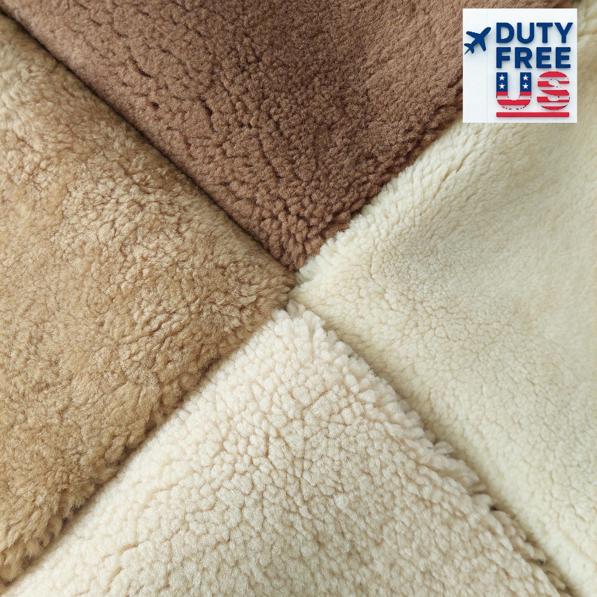 Natural Curly Merino Sheepskin Rug, Sheepskin for Upholstery, Chair ...