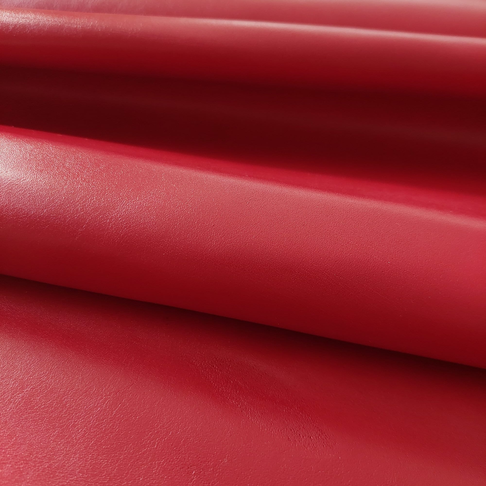 Premium Quality Red Soft Nappa Cow Leather 3oz 19sqft, Full Grain ...