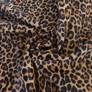Leopard Print Cow Hair on Cowhide, Genuine Pony Hair Skin Leather for ...