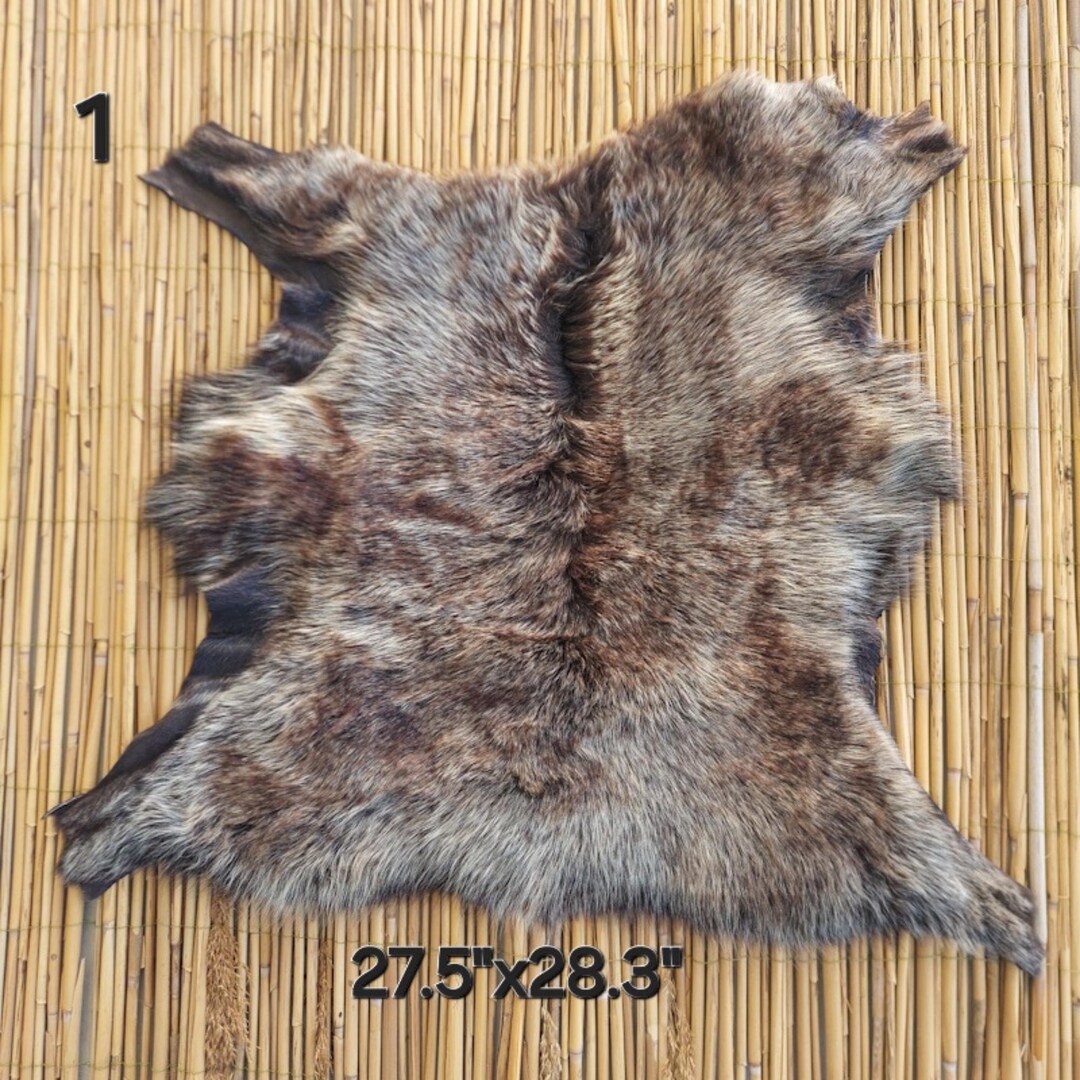 Wild Animal Toscana Shearling , Genuine Sheepskin for Fashion Design ...