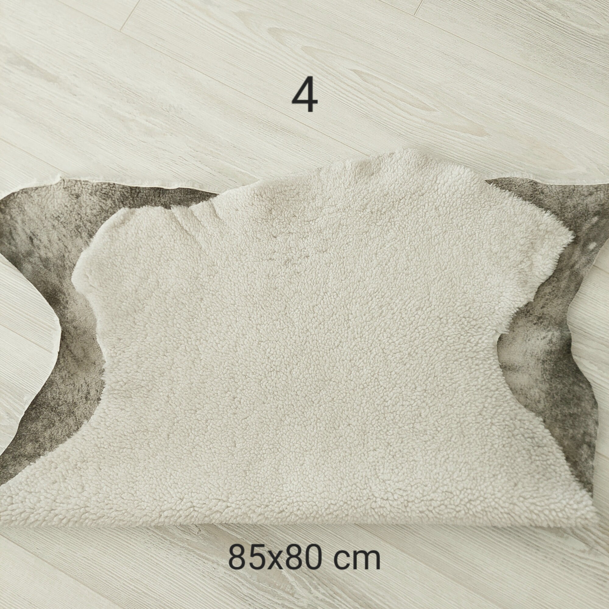 Genuine Curly Upholstery Sheepskin, Natural Tanned Sheep Hide, Short ...