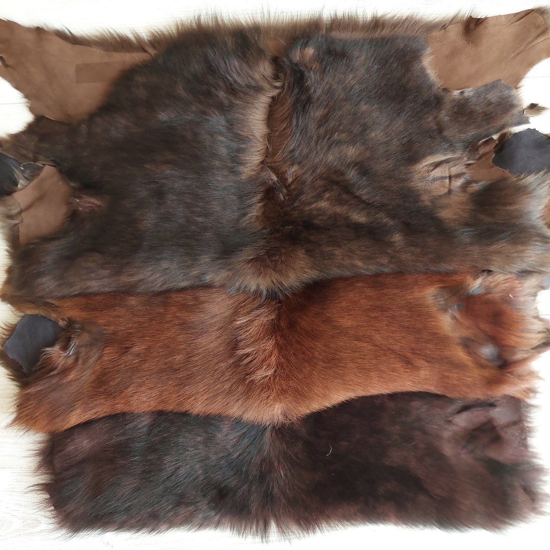 Luxury Sheepskin Wild Animal Toscana Shearling , Genuine Premium ...