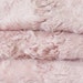 Genuine Pink Curly Sheepskin Tigrado Throw Rug, Super Soft Silky ...