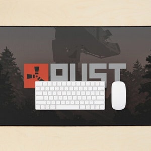 Rust Desk Mat, Rust Dish Art, 80x40cm / 31.5in X 15.5in, Mouse Pad ...