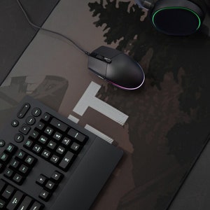 Rust Desk Mat, Rust Dish Art, 80x40cm / 31.5in X 15.5in, Mouse Pad ...