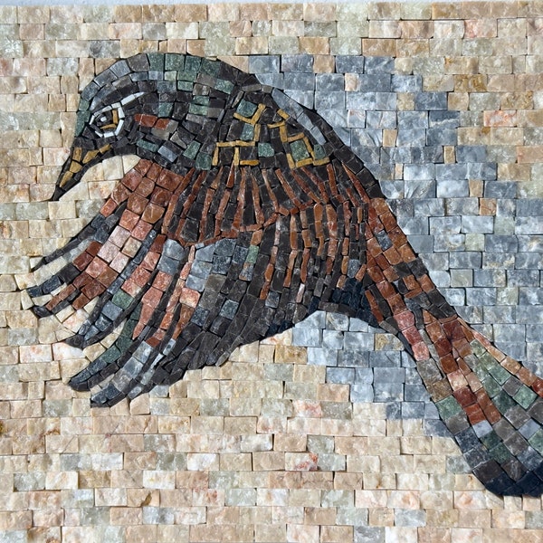 Wood Mosaic Wall Art - Etsy
