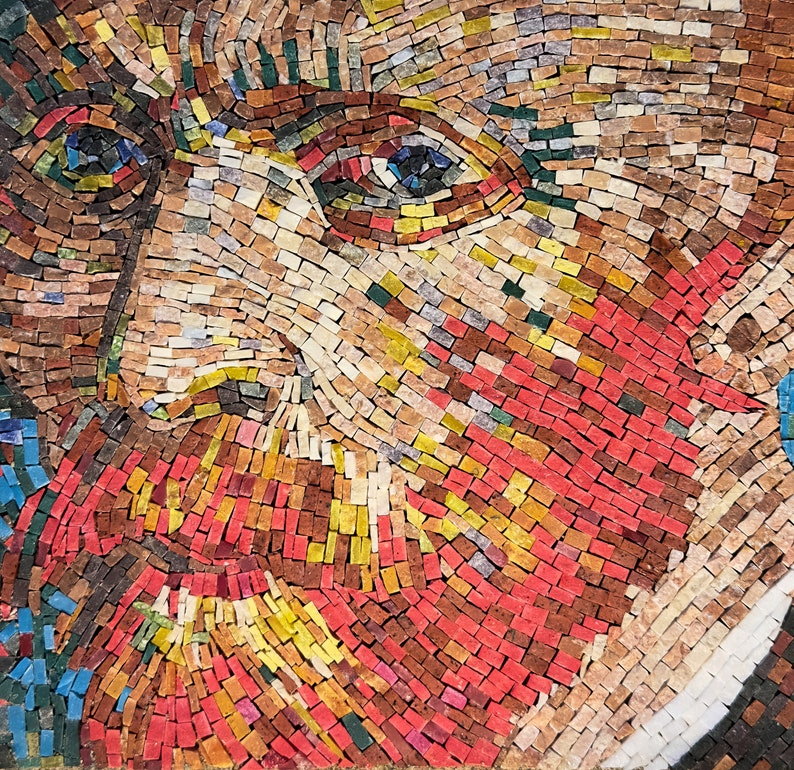 Marble Mosaic Art , Van Gogh Portrait , Wall Decor - Etsy