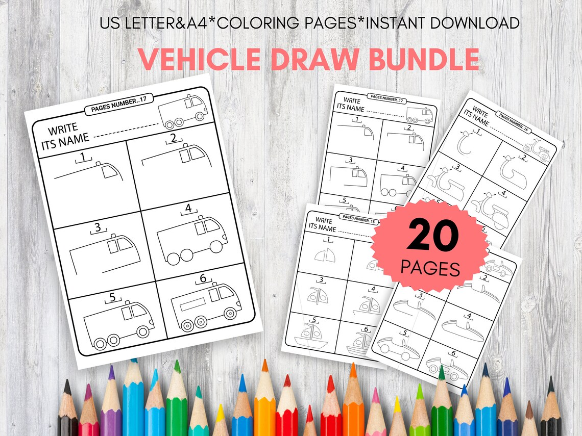 How to Draw Coloring Pages Activity Book|| Coloring Pages for Kids ...