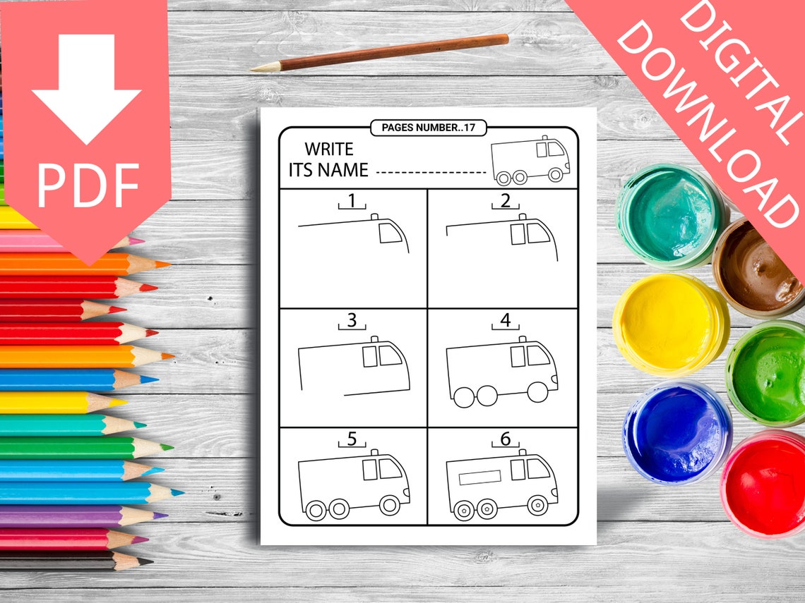 How to Draw Coloring Pages Activity Book|| Coloring Pages for Kids ...