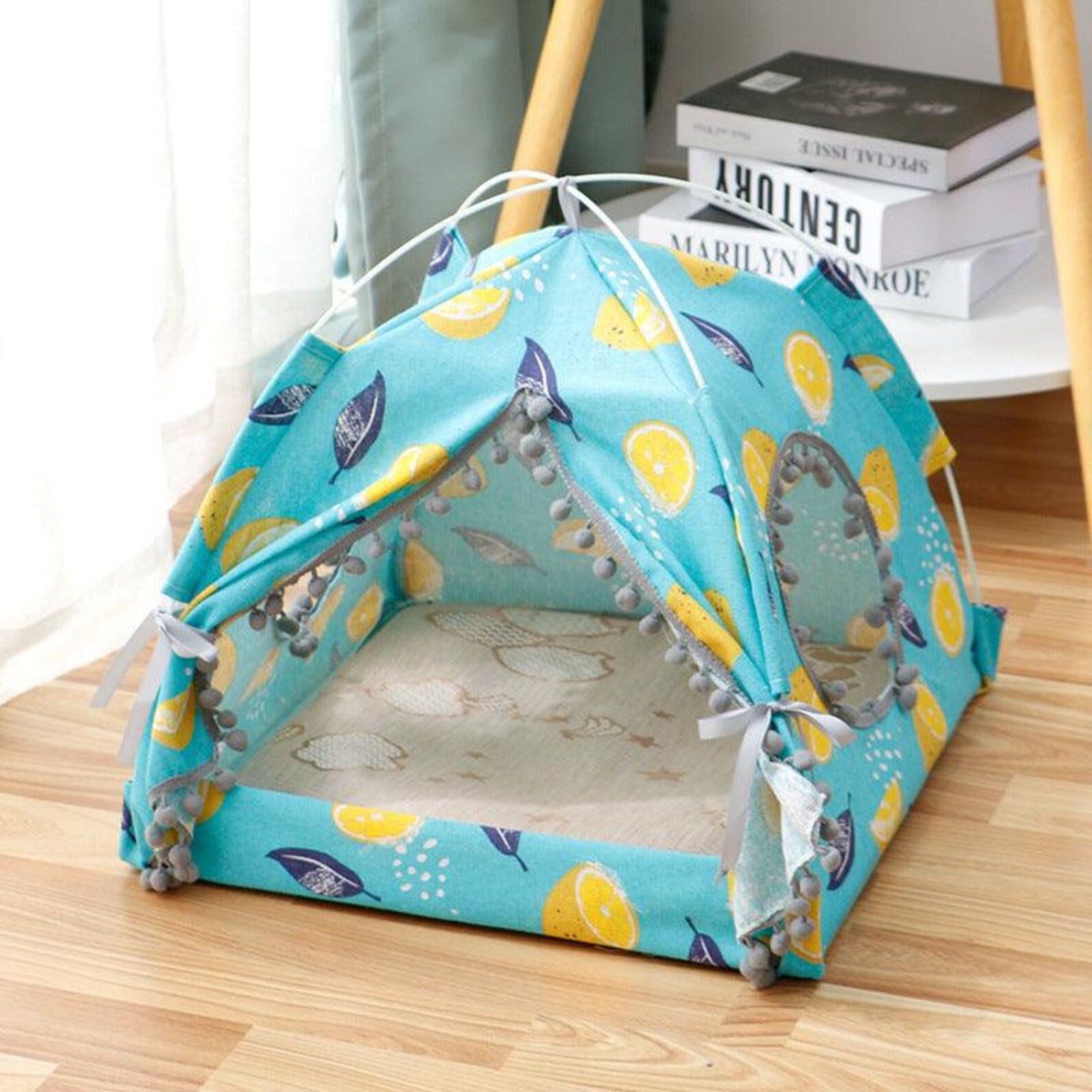 Cat Tent Cat Cat House Enclosed Pet Bed - Etsy