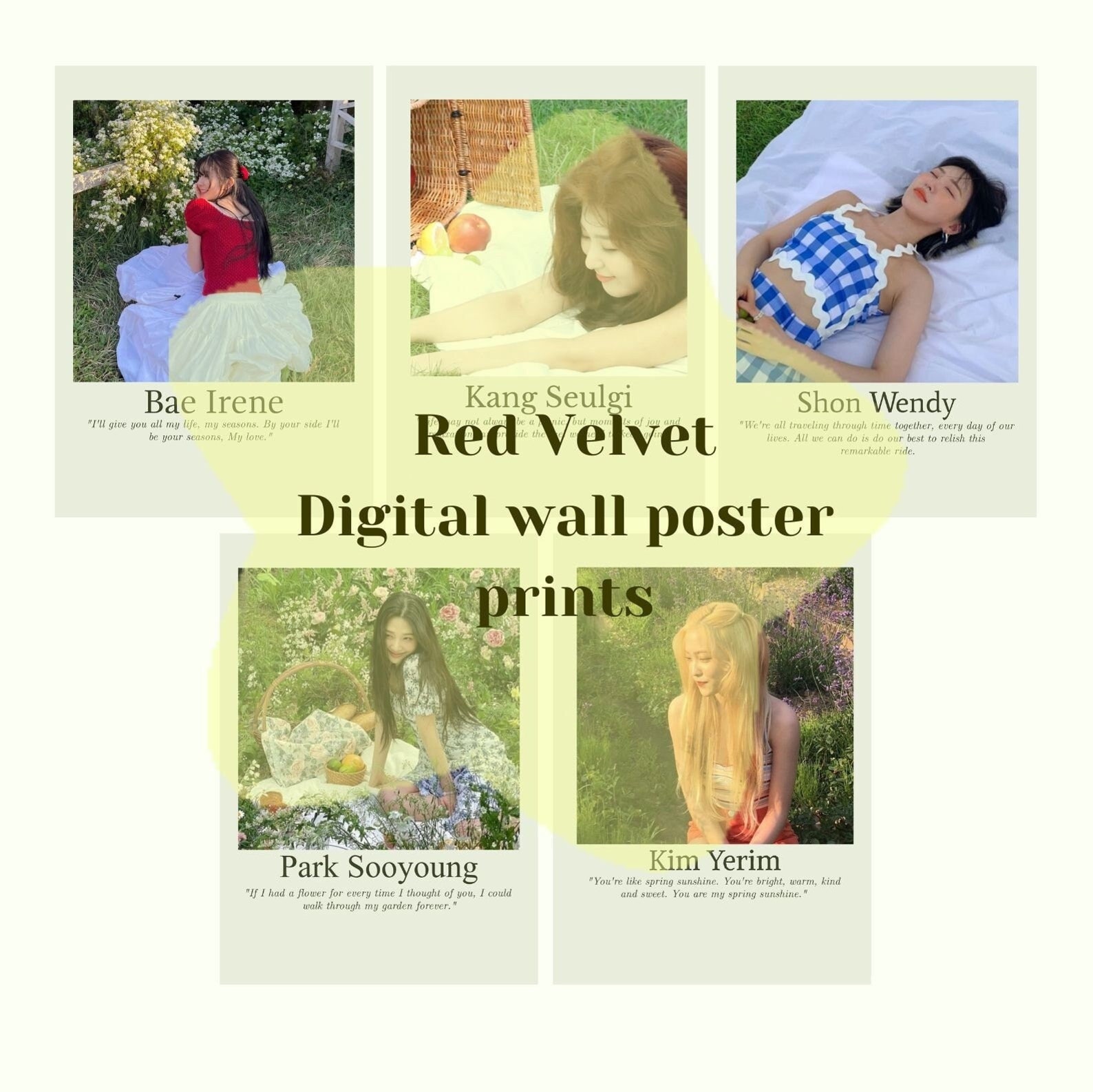 Red Velvet - DIGITAL Wall Poster - Etsy