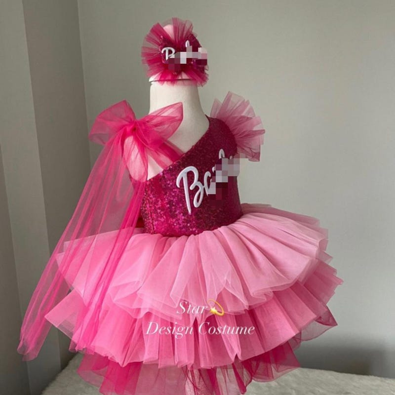 Hot Pink Barbie Outfit - Etsy