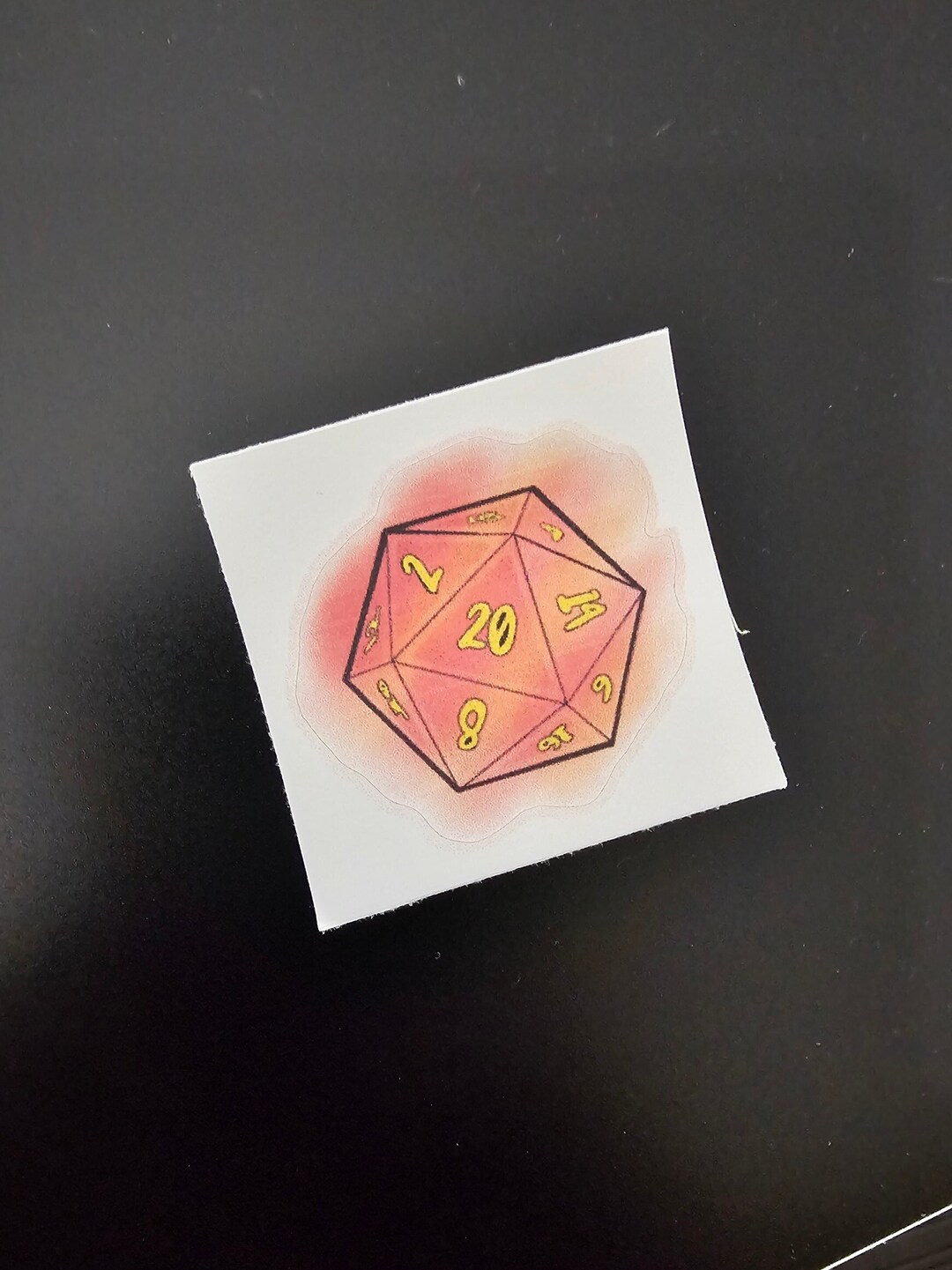 Dnd Dice Sticker - Etsy