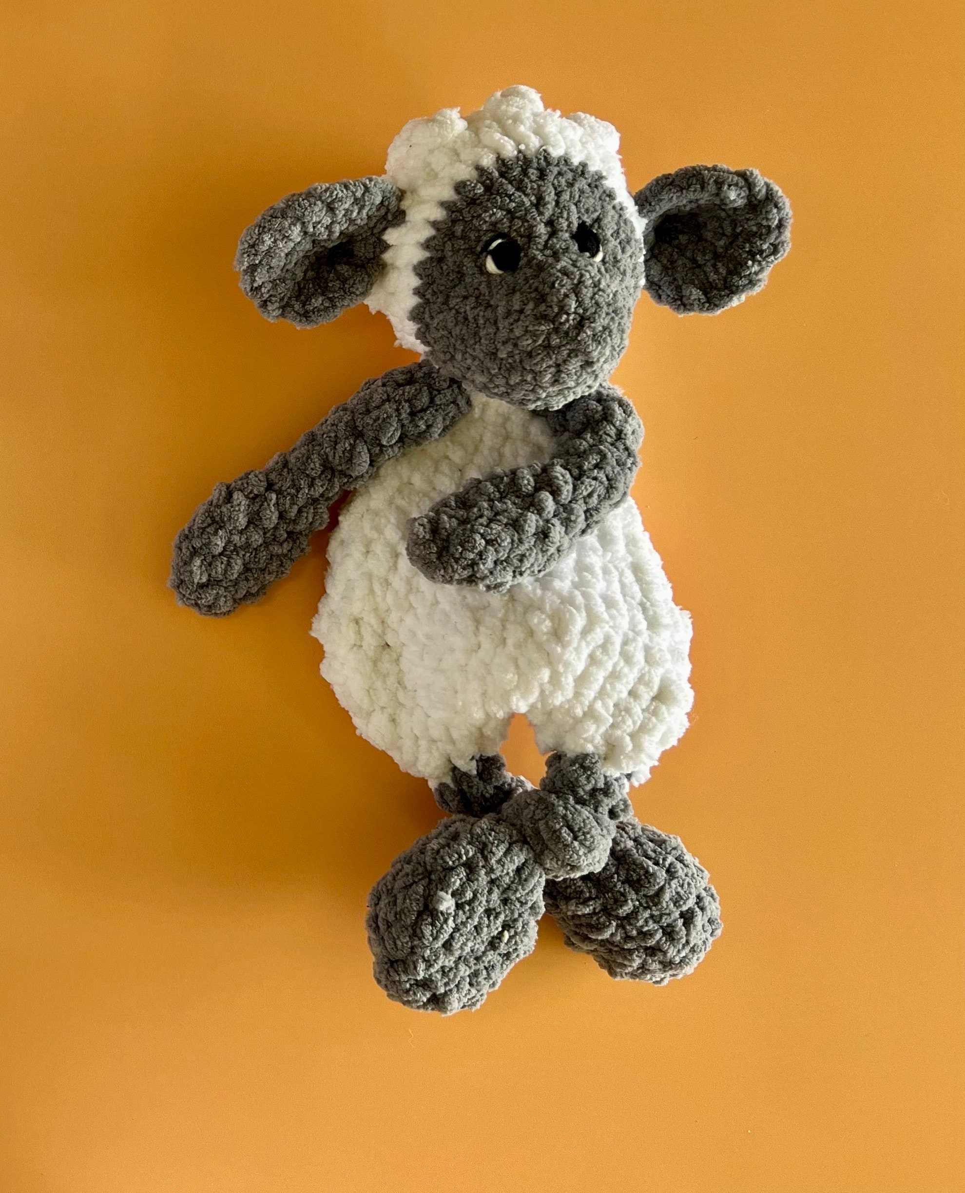 Ollie's Lamb / Crochet Lovey / Crochet Comforter - Etsy