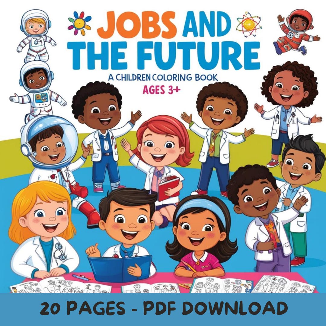 20 Coloring Pages of Professions for Children – Printable Coloring ...