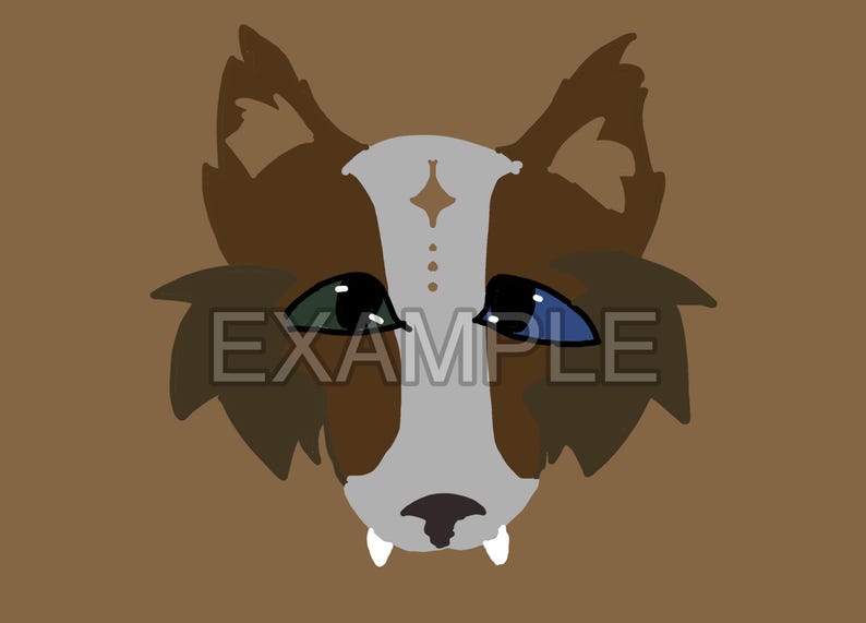 Custom Therian and Animal Mask Design Service - Unique Handmade Mask ...