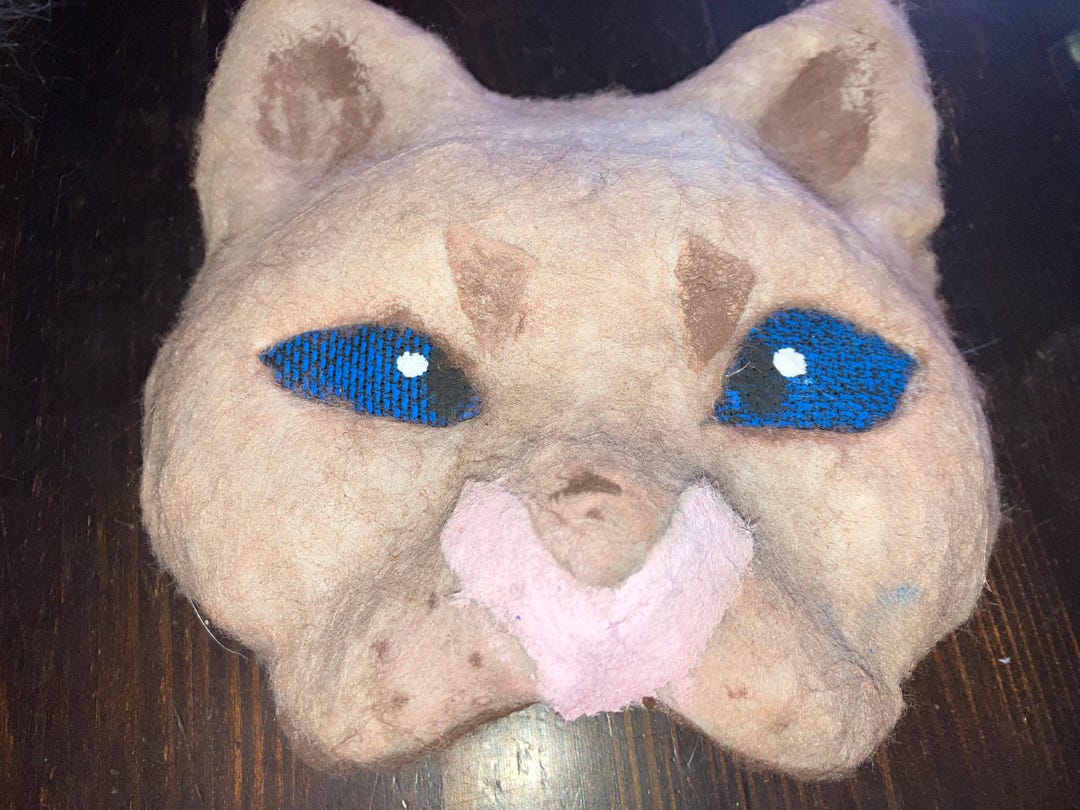 Medium Quality Siamese Cat Mask - Etsy