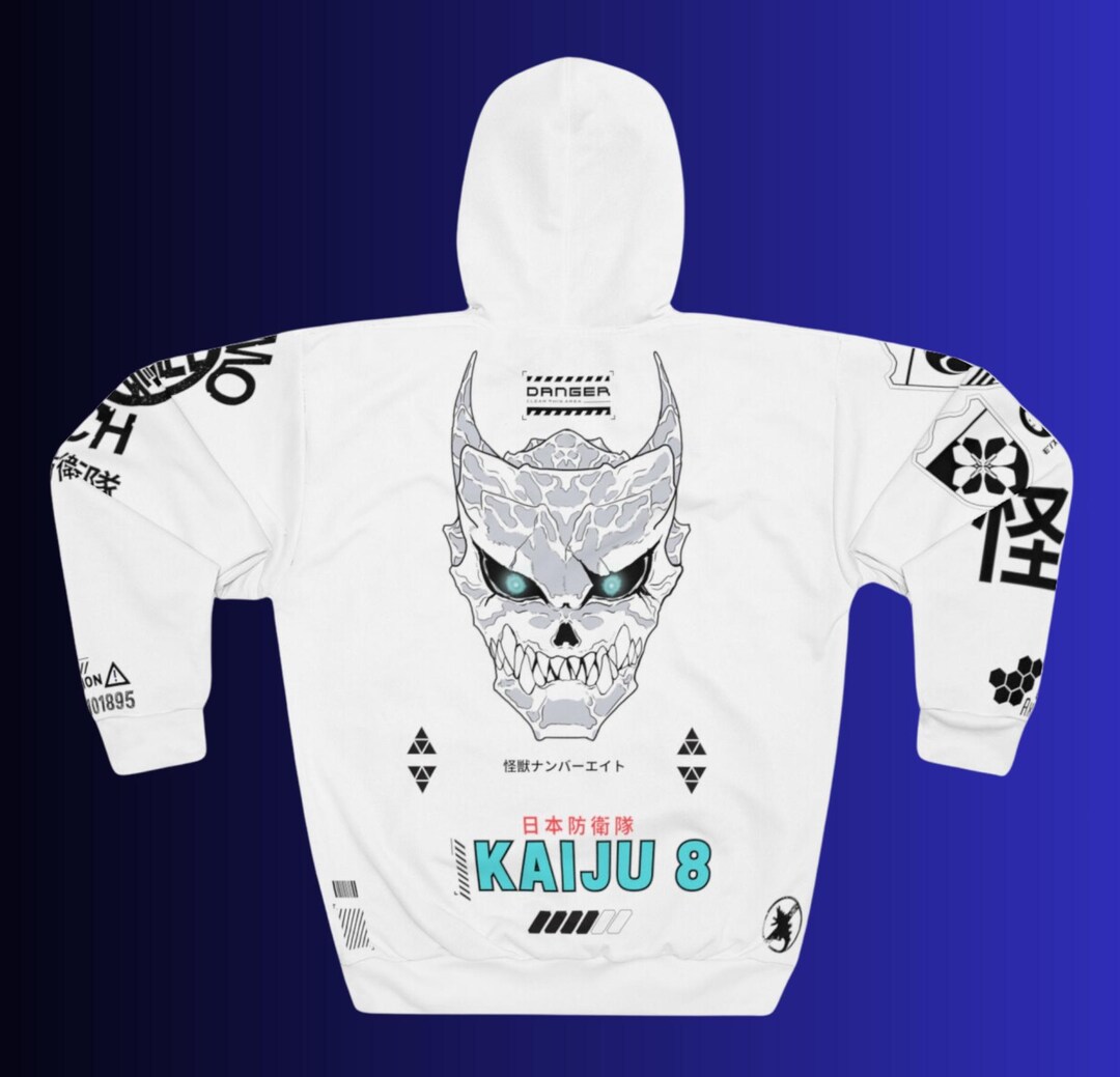 Kaiju 8 Hoodie, Kaiju No.8, Cyberpunk, Anime, - Etsy UK