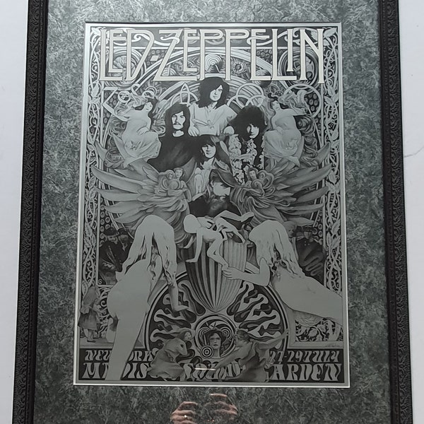 Led Zeppelin Concert Poster - Etsy