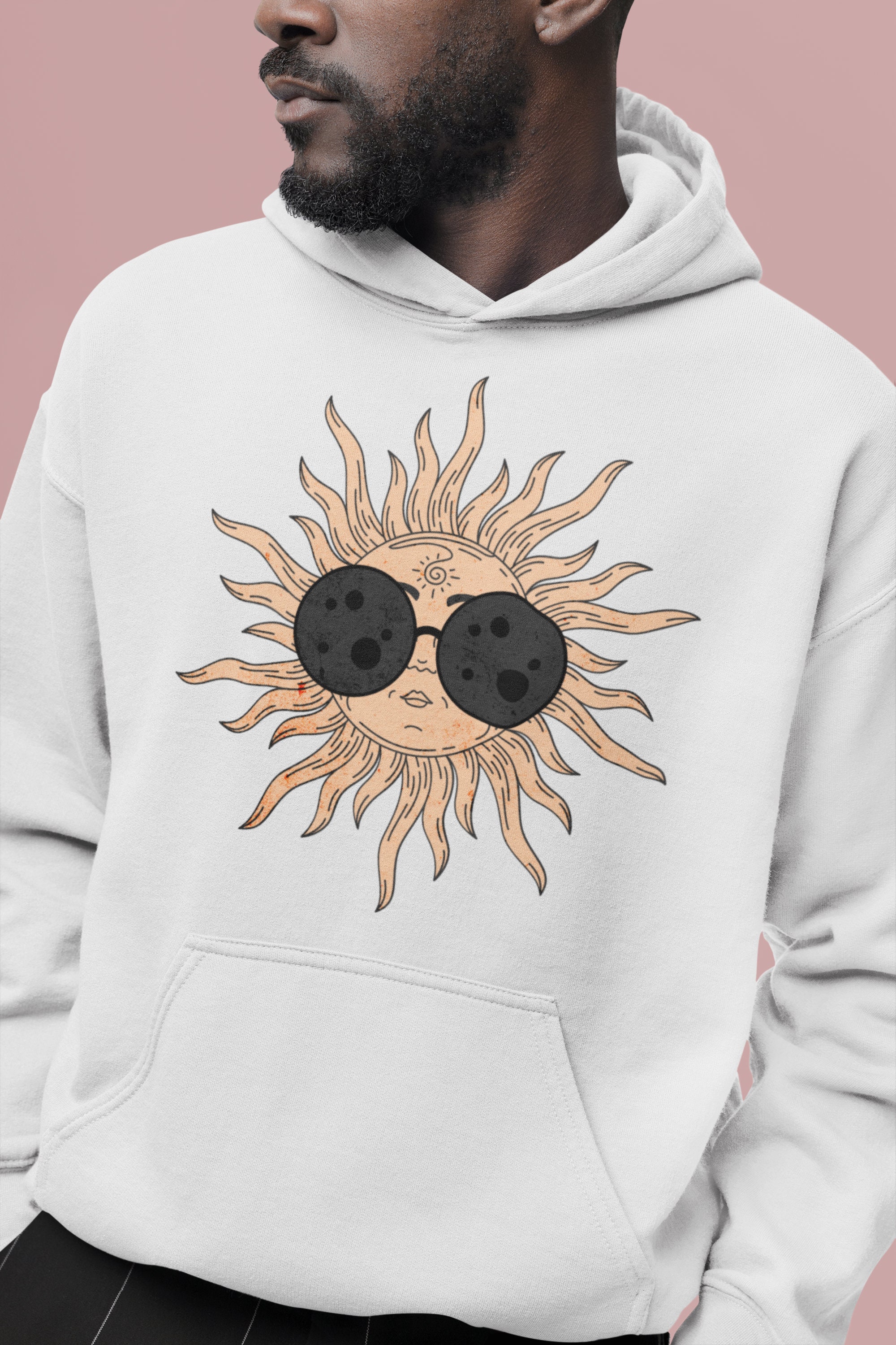 The Eclipse Hoodie, Total Solar Eclipse April 2024 Shirt, Retro Vintage ...