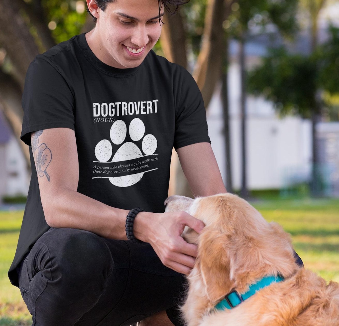 Dogtrovert Definition Funny Introvert Dog Lover Gift - Etsy