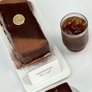 6-inch Chocolate Cheesecake Chocolate Cheesecake Dark Chocolate Ice ...