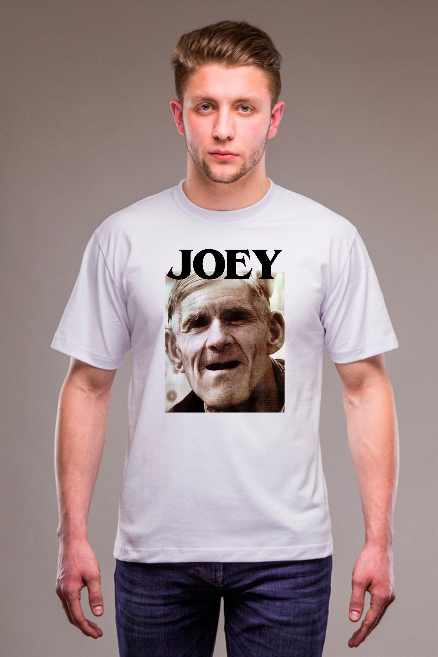 Joey Deacon T-shirt Unisex Uneek Tshirt Blue Peter Hero Fun Gift ...
