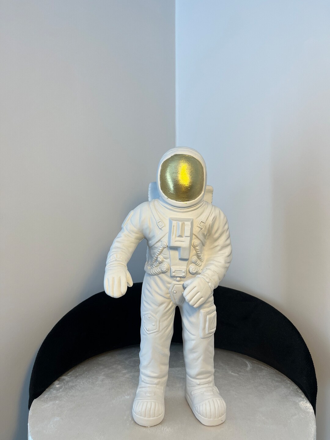 Astronaut Sculpture,spaceman Statue, Decorative Astronaut Statue,gold ...