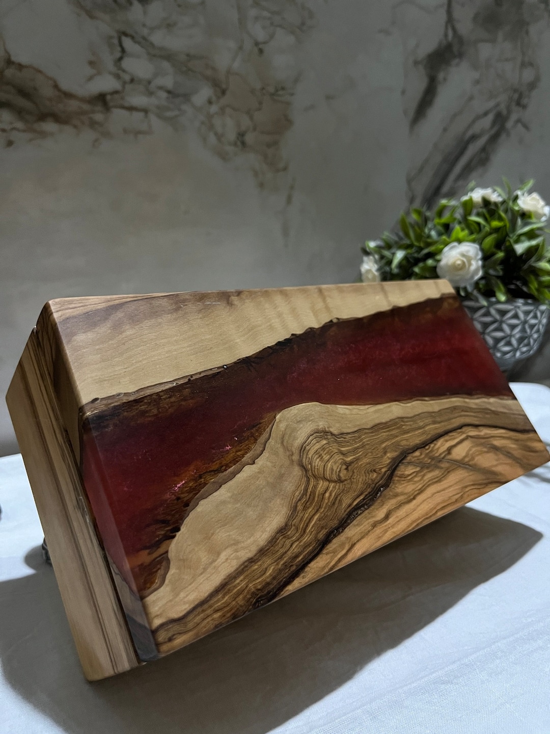 Keepsake Box,epoxy Box,wooden Box,resin Box,jewelry Storage Box,gift ...