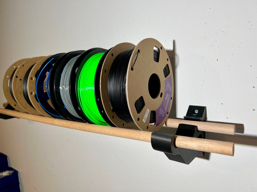 Filament Spool Shelf, Filament Holder, Filament Rack - Etsy Australia