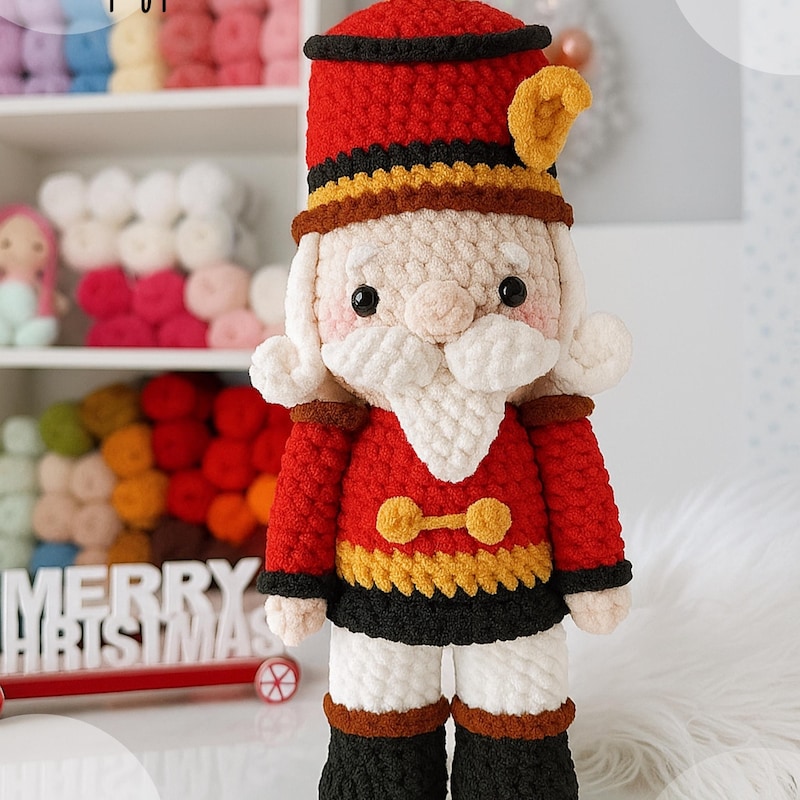 Plush Doll Nutcracker - Etsy