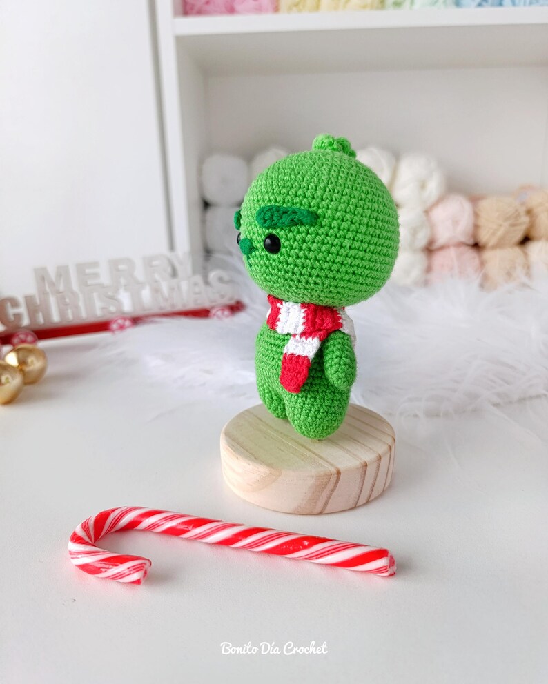 Patrón Mini Grinch Amigurumi PDF – Amigurumis Navidad – Christmas ...