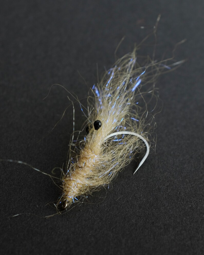 Ice Shrimp Fly Shrimp Imitation for Saltwater Fly Fishing Sea Run Brown ...