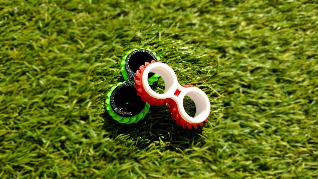 Haptic Fidget Toy | Spinning Gear Ring to Reduce Stress and Anxiety ...