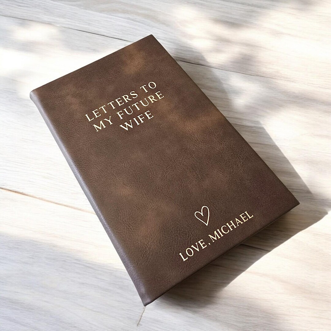 Letters to My Future Wife Journal, Personalized Journal for Love ...