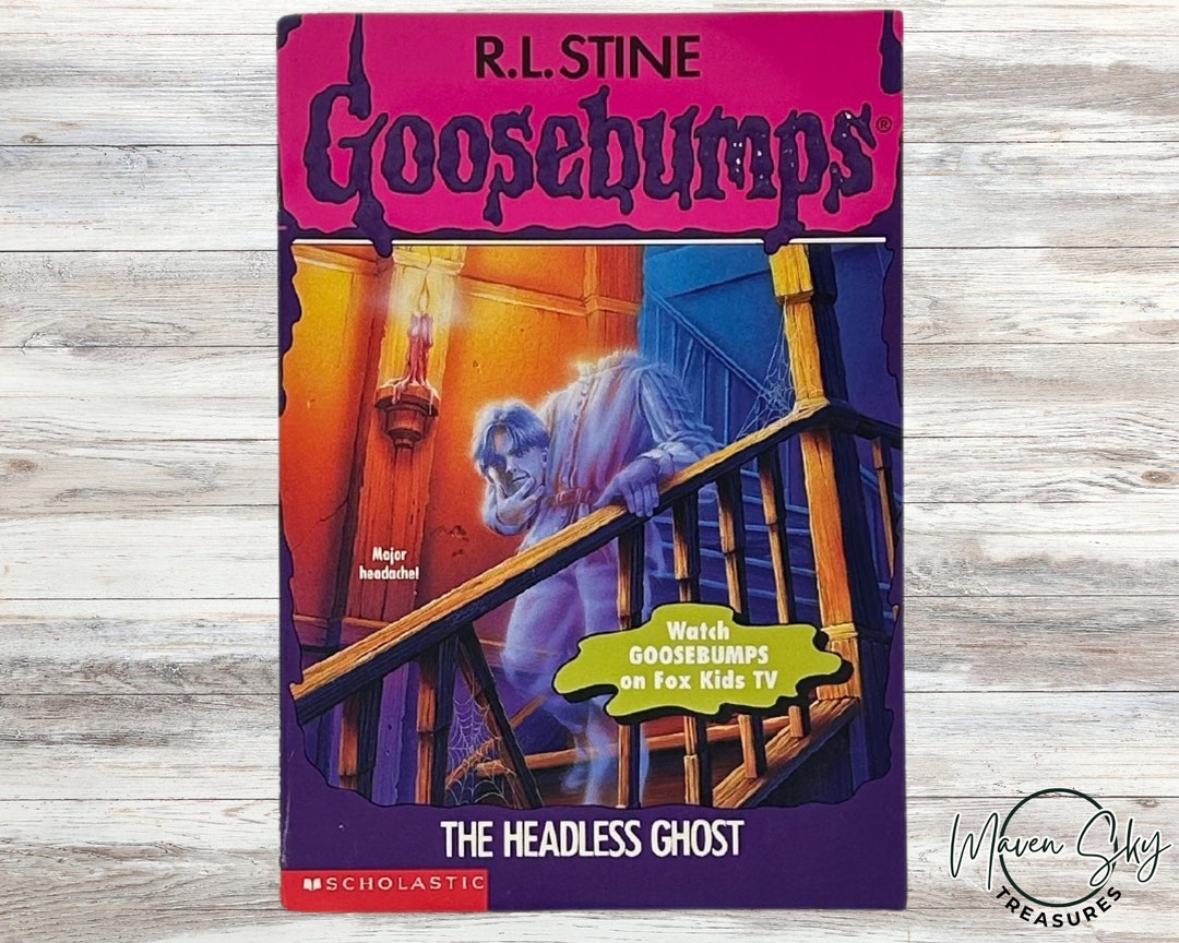 The Headless Ghost, R.L. Stine, Goosebumps, 1990's Book, Chapter Book ...