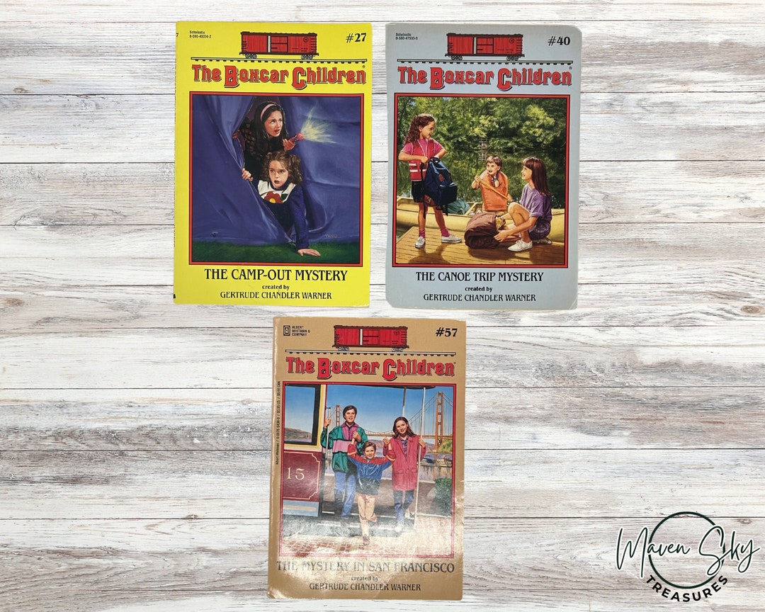 The Boxcar Children Books, the Camp-out Mystery, the Canoe Trip Mystery ...
