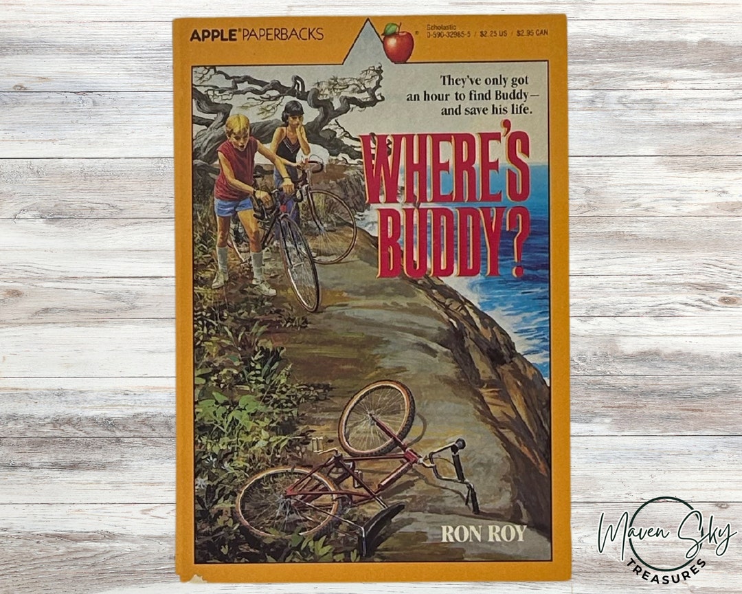 Vintage Where's Buddy Book, Ron Roy, 1980's Book, Chapter Book ...