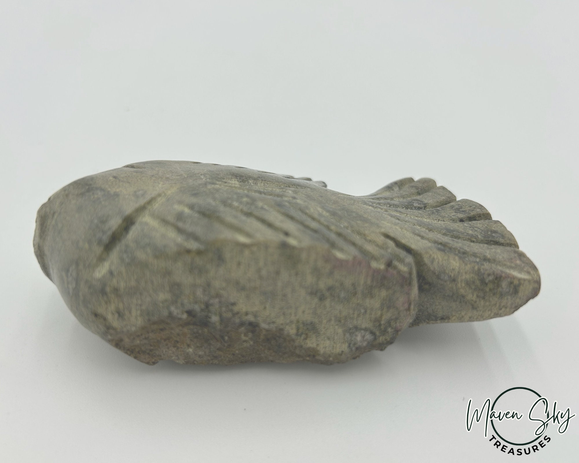 Hand Carved Stone Fish Statue, Vintage Art, Fish Art - Etsy