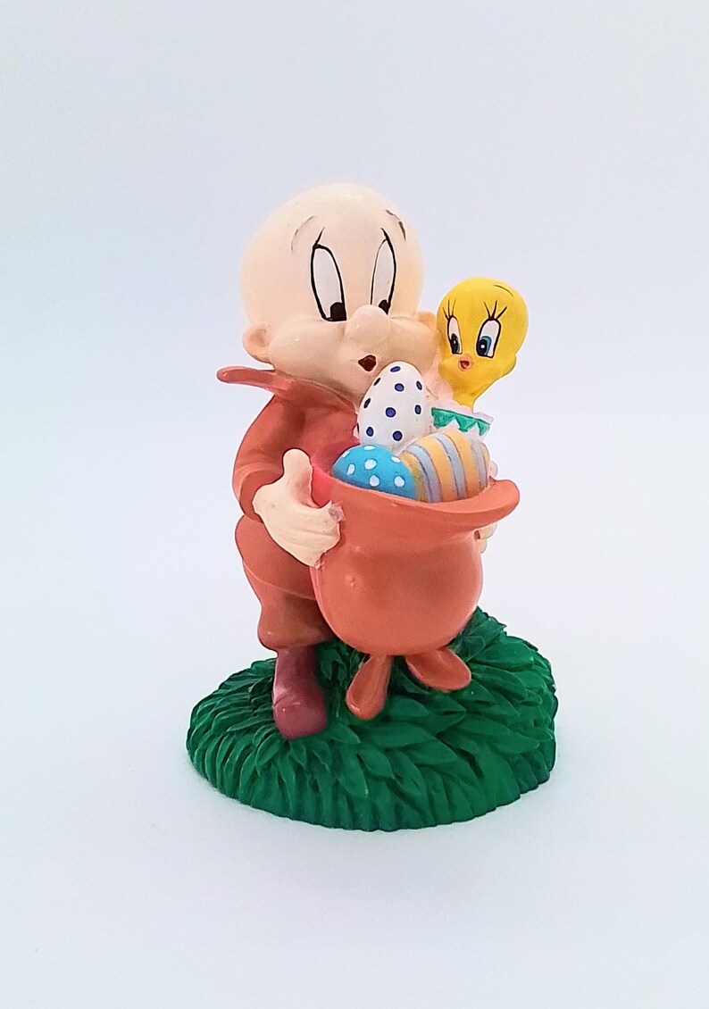 Elmer Fudd and Tweety Bird Easter Figurine - Etsy