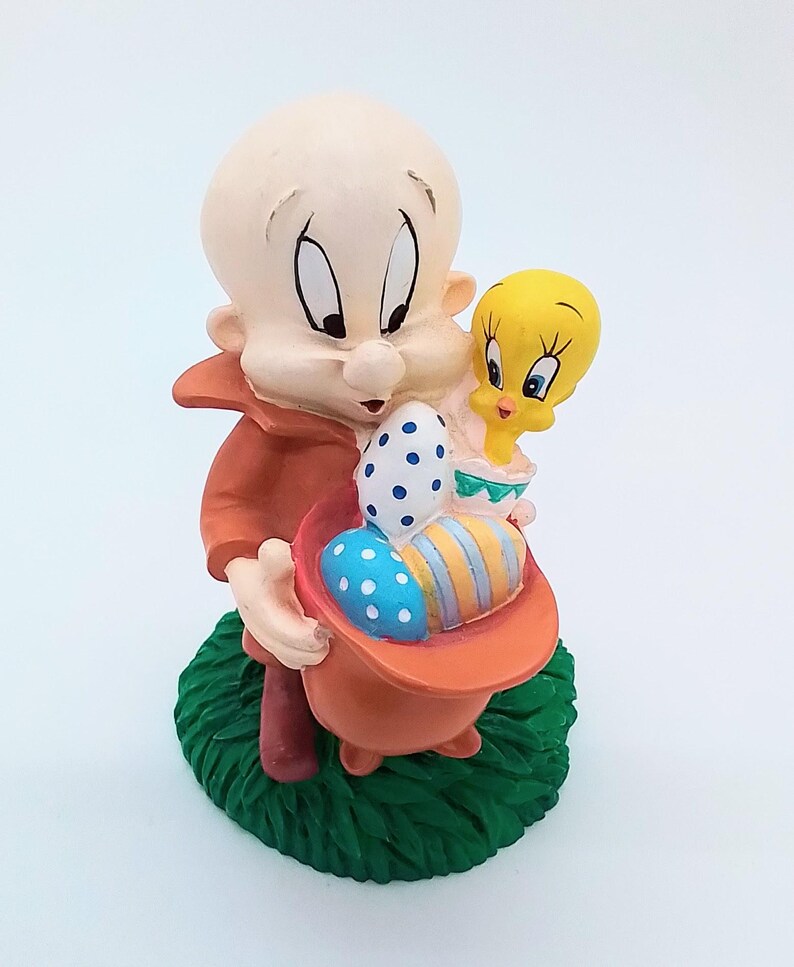 Elmer Fudd and Tweety Bird Easter Figurine - Etsy