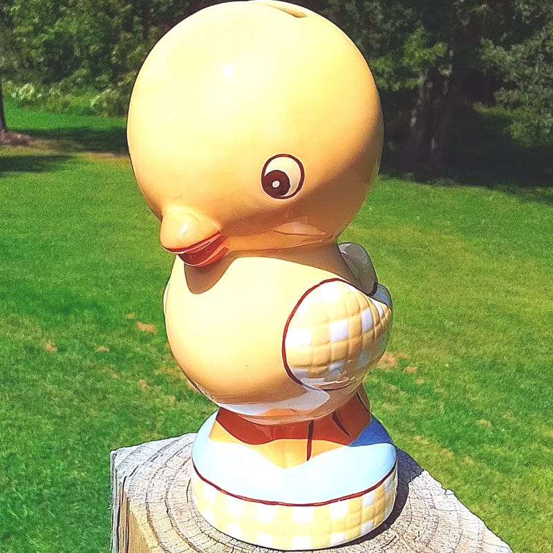 Duck Bank - Etsy