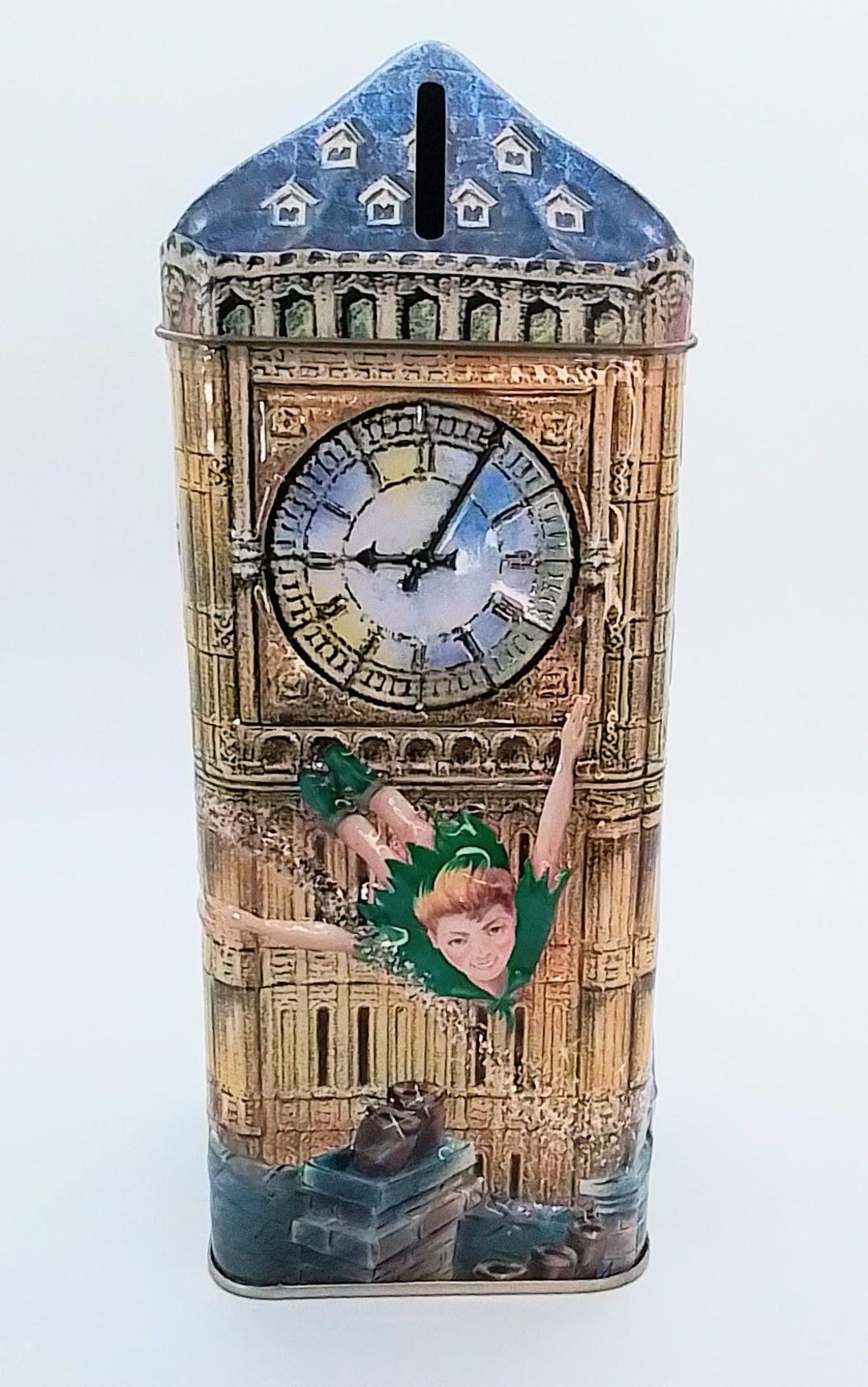 Vintage Peter Pan Tin Money Box/bank, Big Ben, Made in England - Etsy
