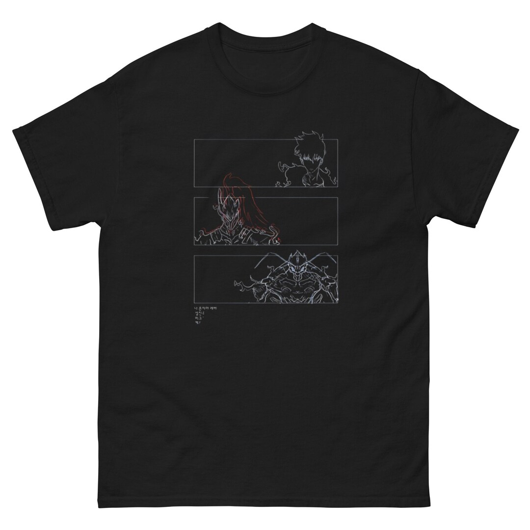 Solo Leveling Shirt Sung Jin Woo, Igris, and Beru Design - Etsy