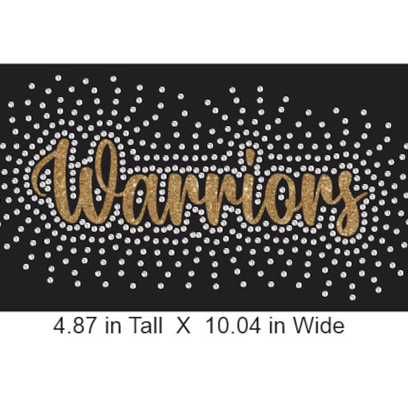 Rhinestone Warrior Svg - Etsy