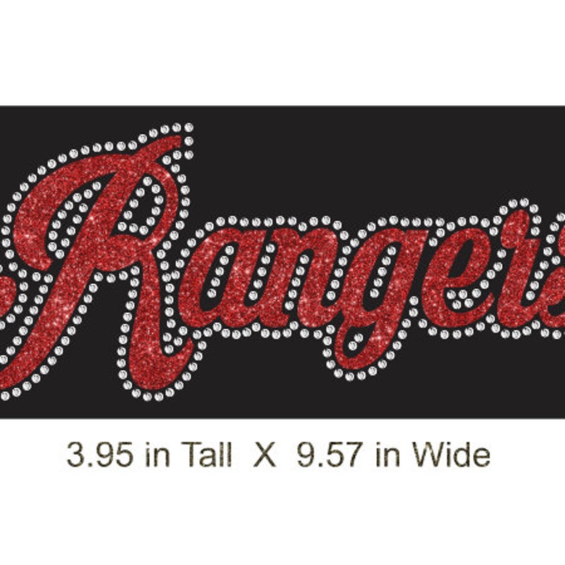 Rhinestone Transfer - Etsy