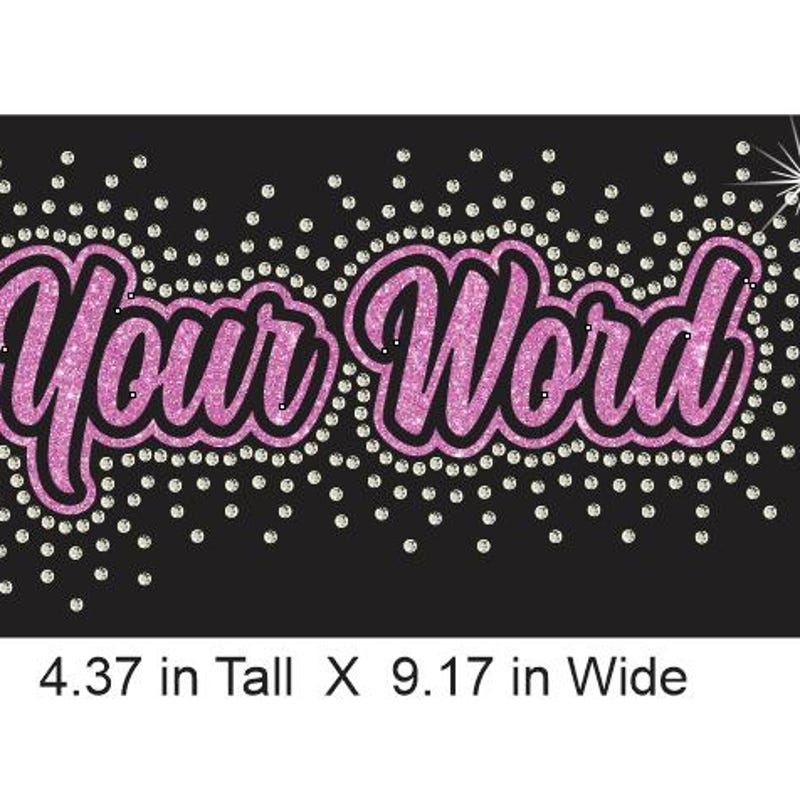 Rhinestone Names - Etsy