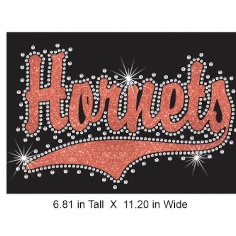 Rhinestone Transfer - Etsy