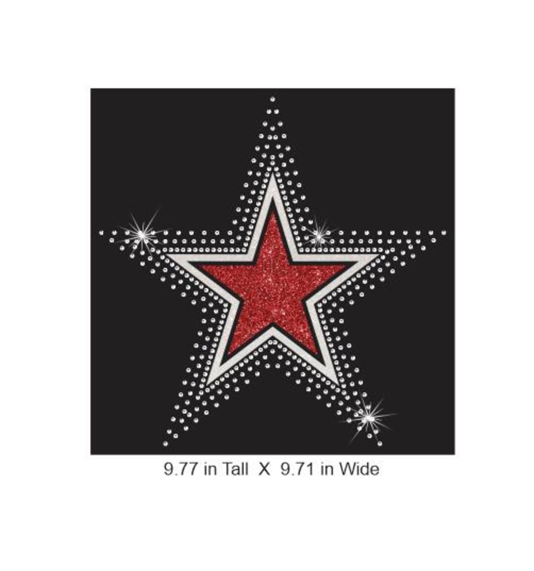 Star Burst Download Rhinestone and Vinyl Combo CUT TEMPLATE File in Svg ...